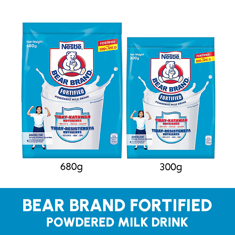 Bear Brand Fortified Powdered Milk 680g - Weee!