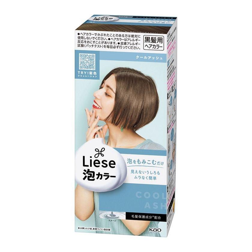 【日本直邮】日本KAO花王 LIESE PRETTIA 泡沫染发剂 白金浅驼 - Weee!