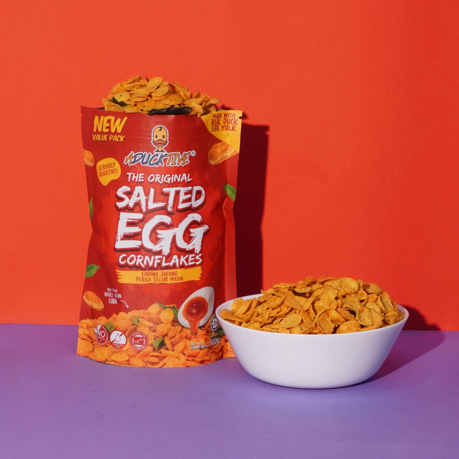 Get SALTED EGG CORNFLAKE CHIPS CRACKERS - SAVOURY SNACK Delivered ...