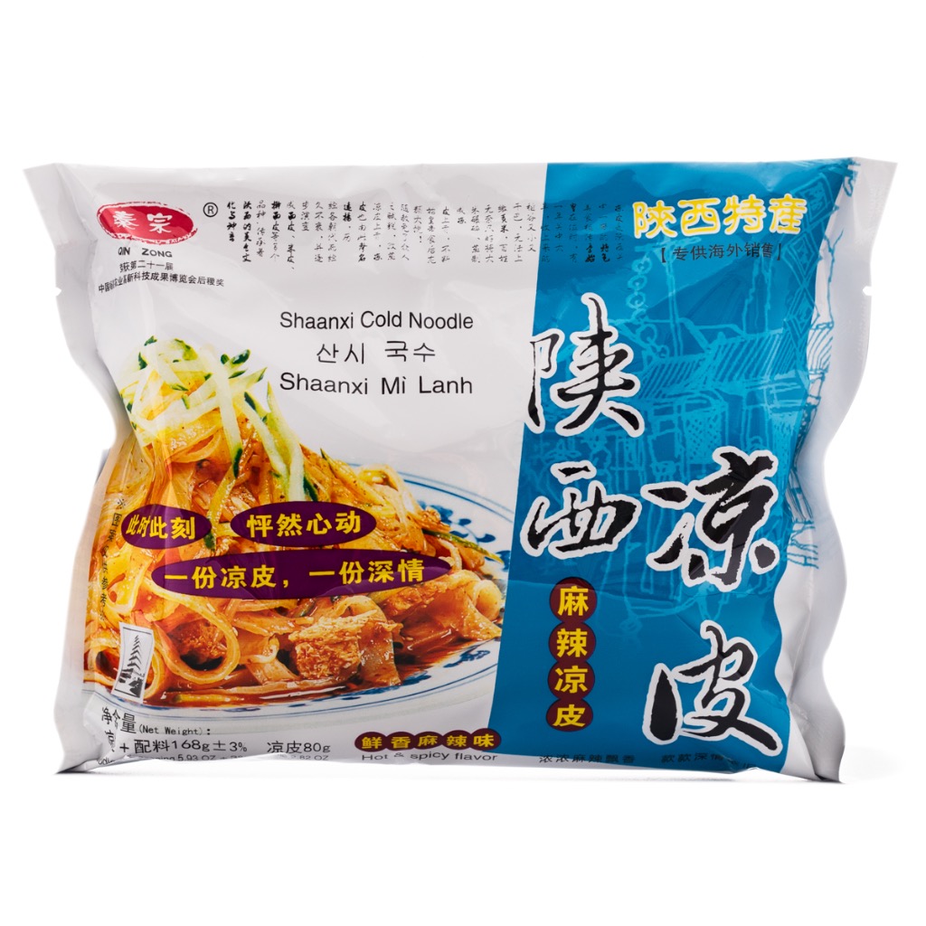 Get Qin Zong Instant Shaanxi Cold Noodles, Spicy Delivered | Weee! Asian Market