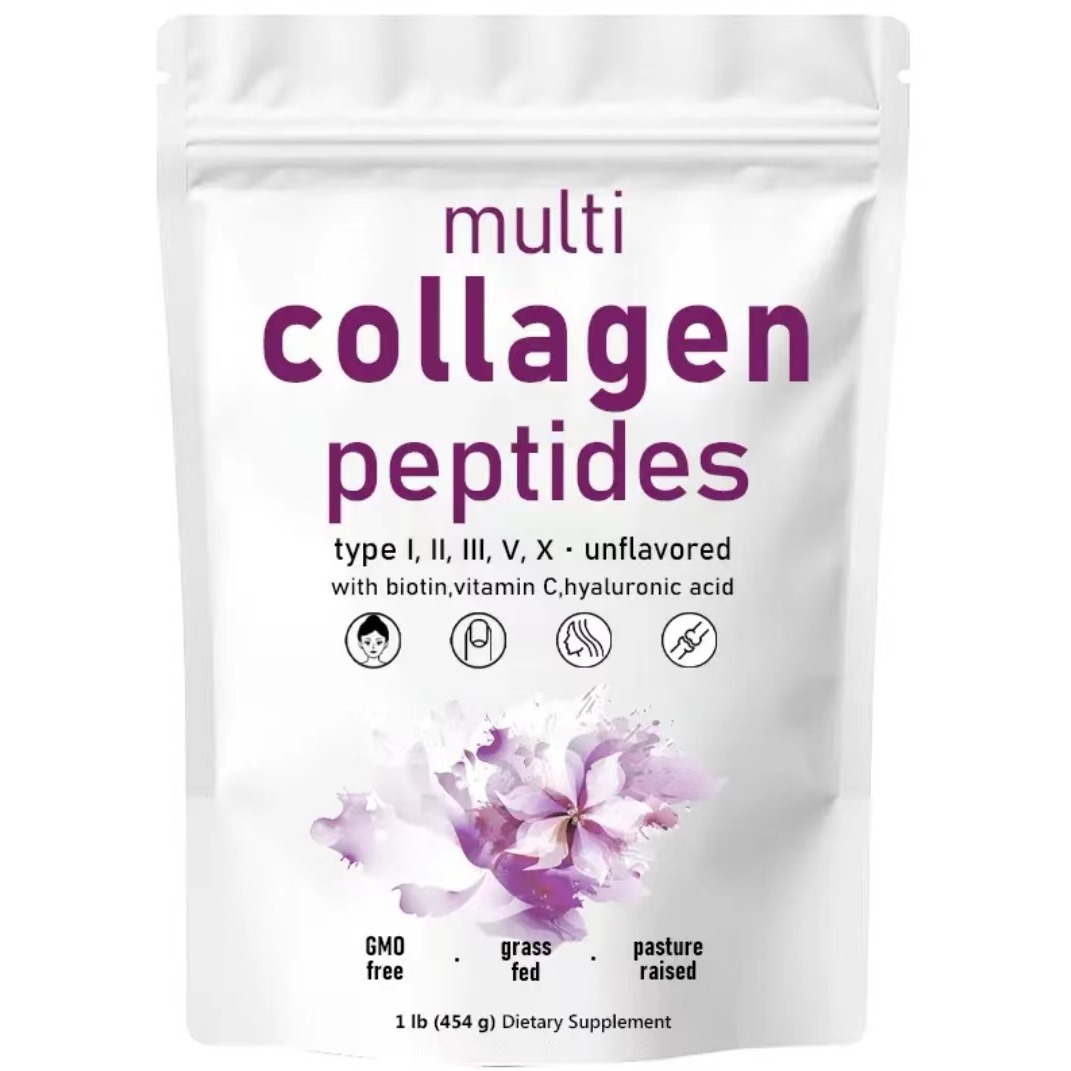 Get Multi Collagen Peptides Powder, 16 Oz - Hydrolyzed Protein Peptides ...