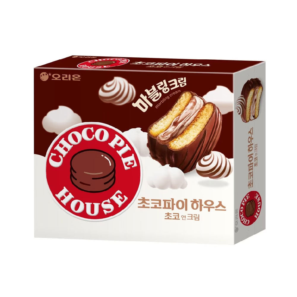 Get Orion Choco Pie House Choco & Cream 34g x 12p Delivered | Weee ...
