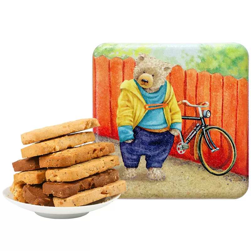 Get Jenny Bakery Butter Cookies, 8 Flavors Gift Box Big Delivered ...