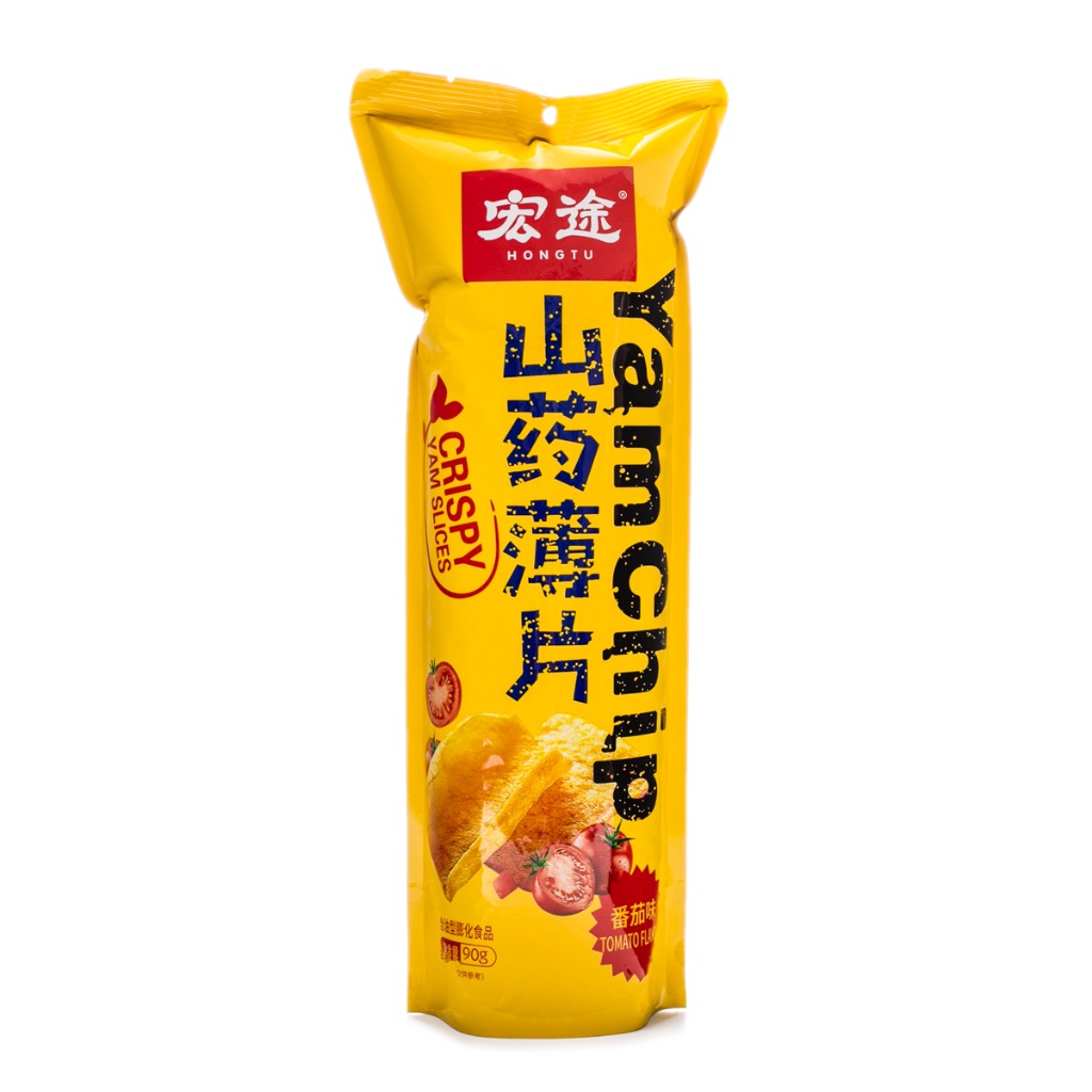 Get Hongtu Crispy Yam Chips, Tomato Flavor Delivered | Weee! Asian Market