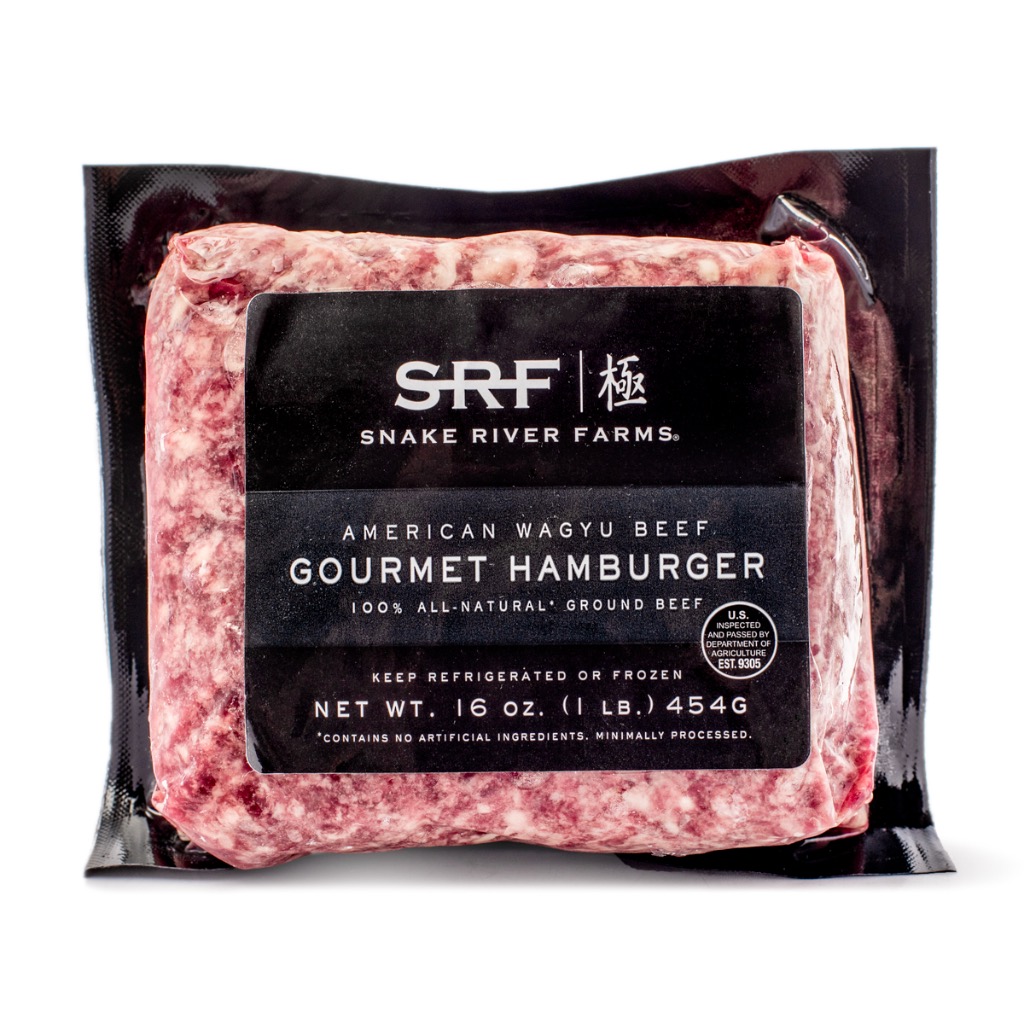 Get Snake River Farms Ground Wagyu Beef Gourmet Hamburger Delivered ...
