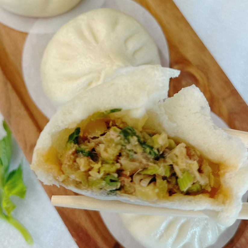 Get Hand-Made Cabbage, Celery & Pork Bao Delivered | Weee! Asian Market