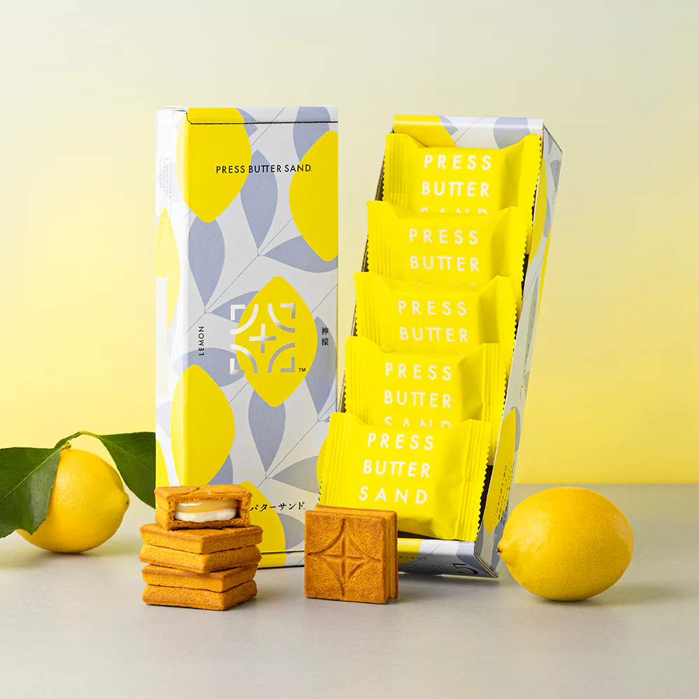 Get PRESS BUTTER SAND Butter Sandwich Lemon 5pcs Delivered | Weee ...