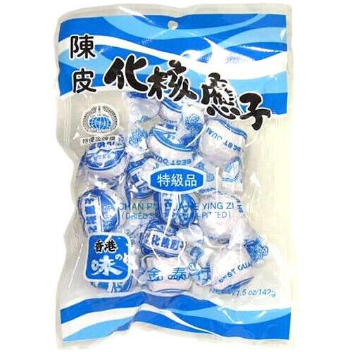 Get Preserved Dried Plum Fruit Candy with orange peel 5 oz Seedless ...