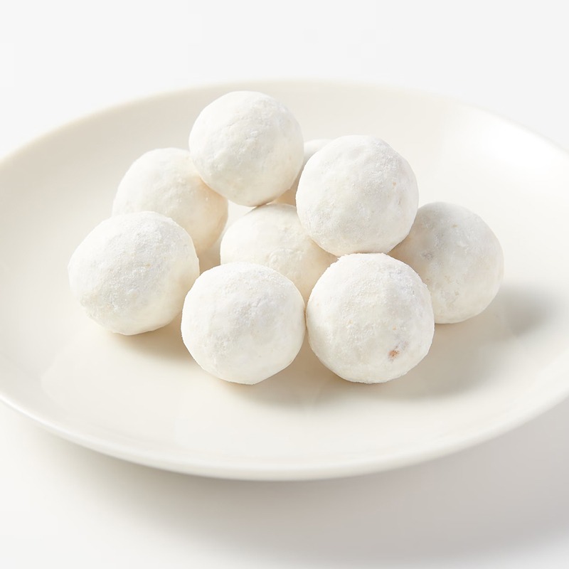 Get MUJI Christmas Almond Golden Ball Biscuits 85g Delivered | Weee! Asian Market