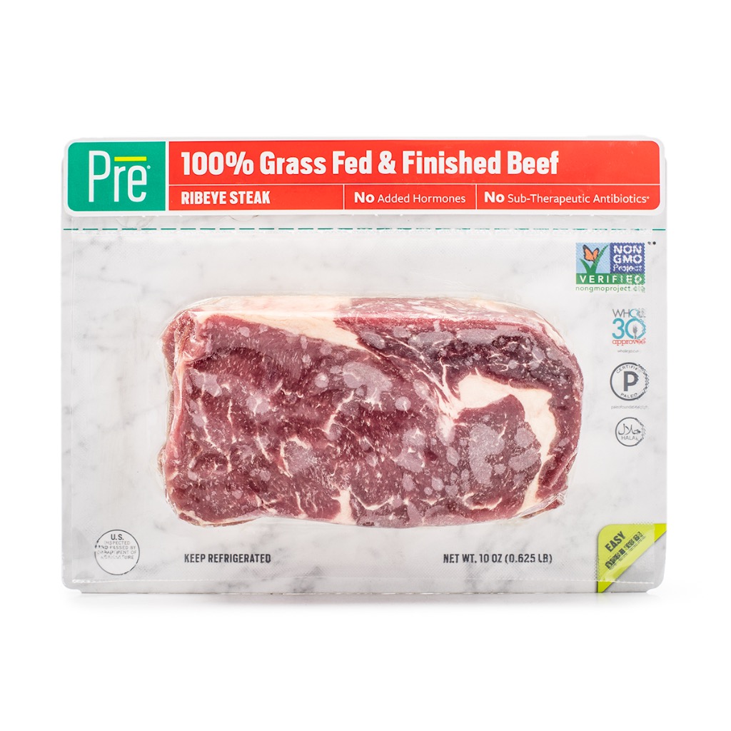 Get Pre 100% Grass Fed and Finished Beef Ribeye Steak Delivered | Weee ...