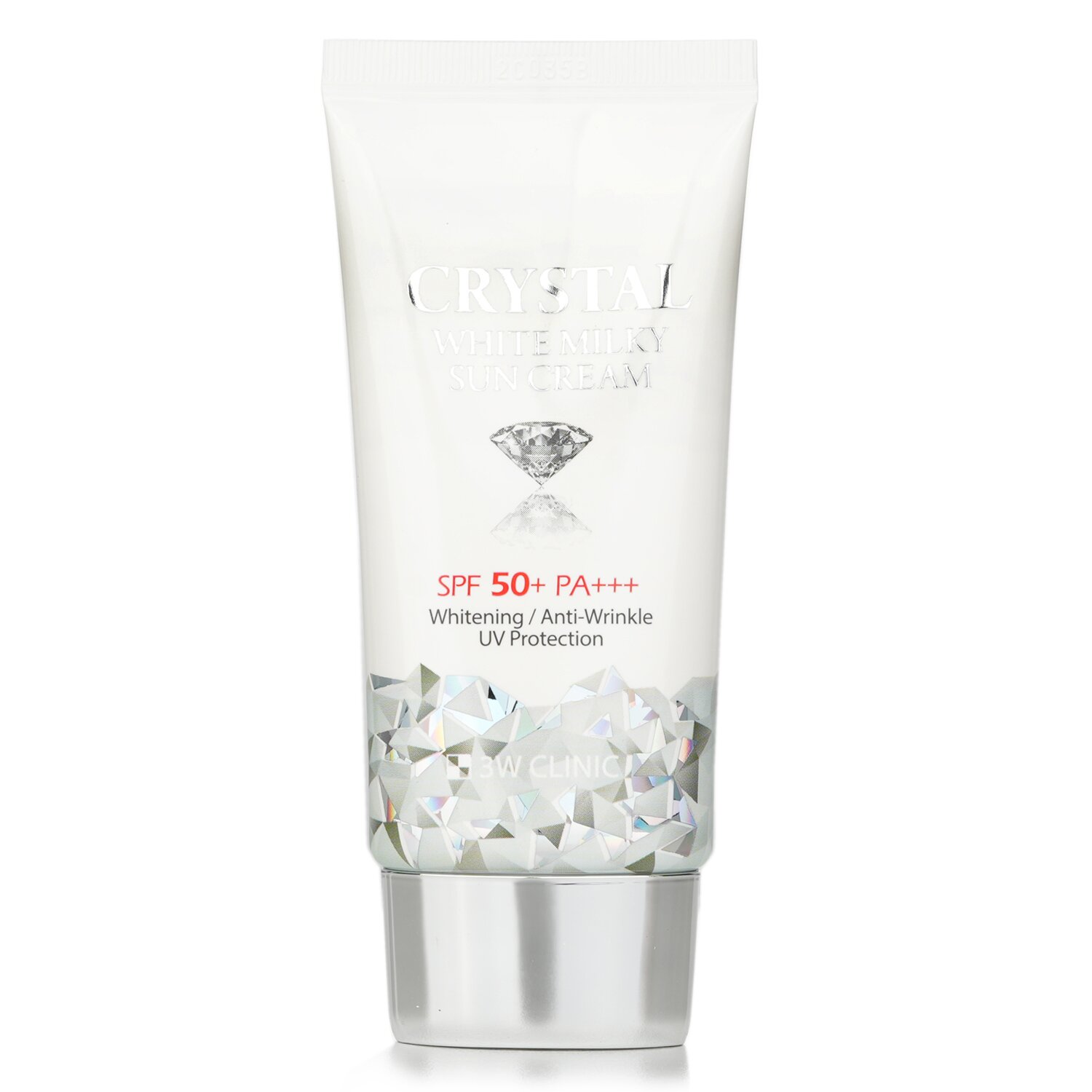Get 3W Clinic Crystal White Milky Sun Cream SPF 50+/PA+++ 50ml ...
