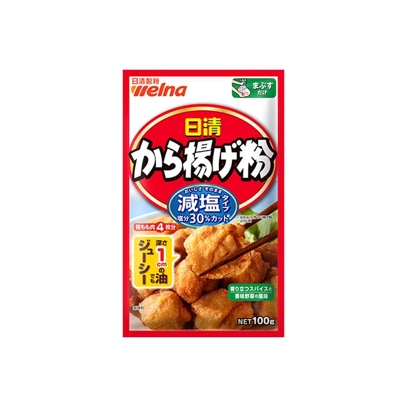 Get Nissin Fried Chicken Powder Low Salt 100g Delivered | Weee! Asian ...