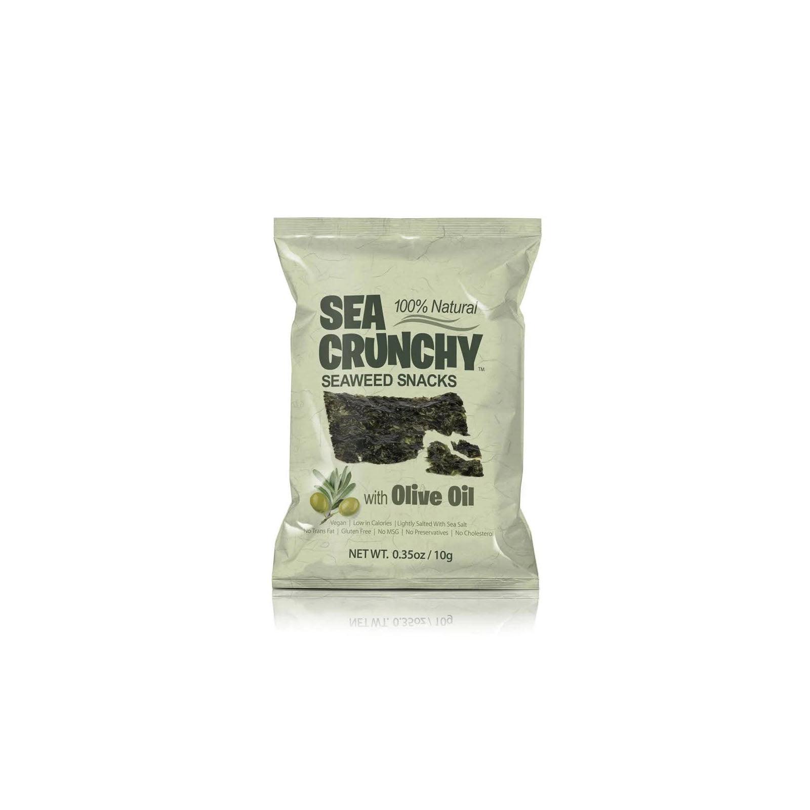Sea Crunchy Seaweed Snack with Olive Oil - Weee!
