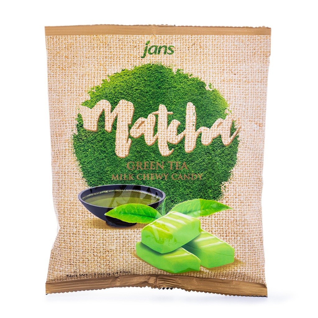 Get Jans Milk Chewy Candy Matcha Flavor Delivered | Weee! Asian Market