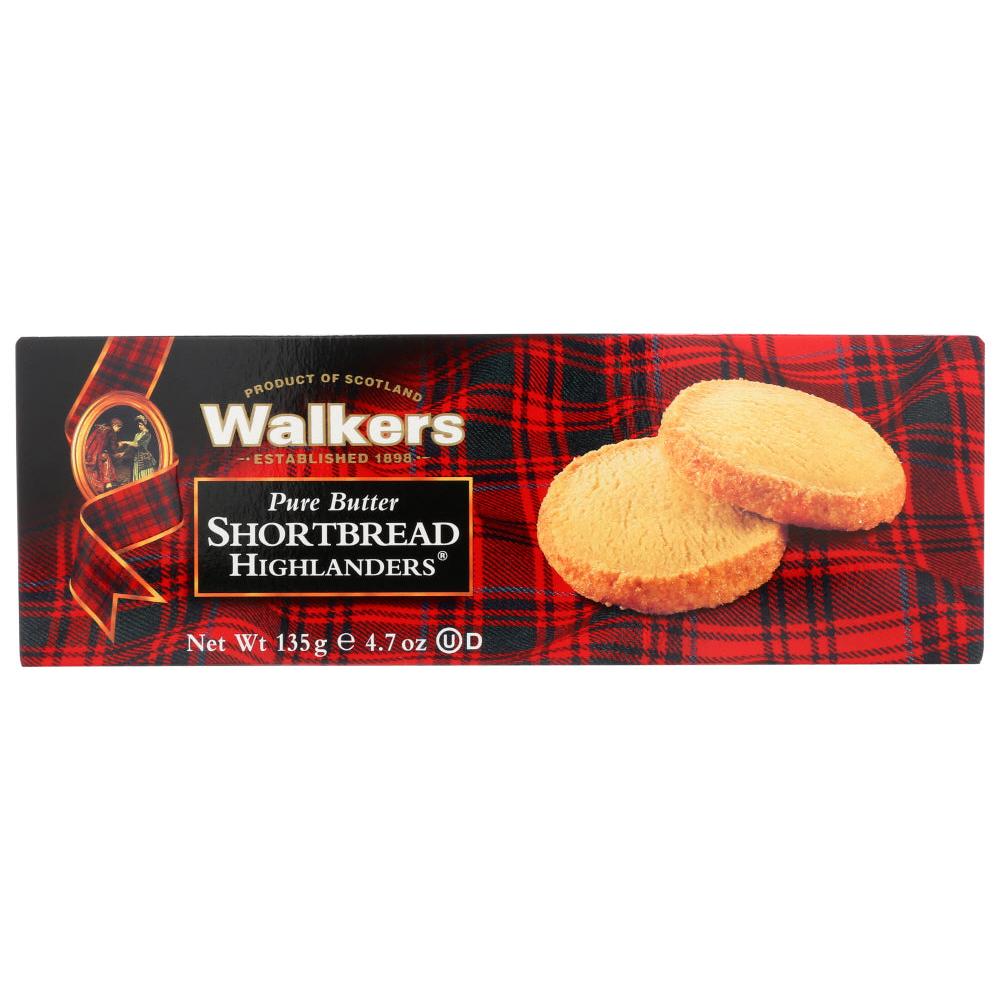 Get Walkers Shortbread Cookies, Pure Butter Shortbread Highlanders, 135 ...