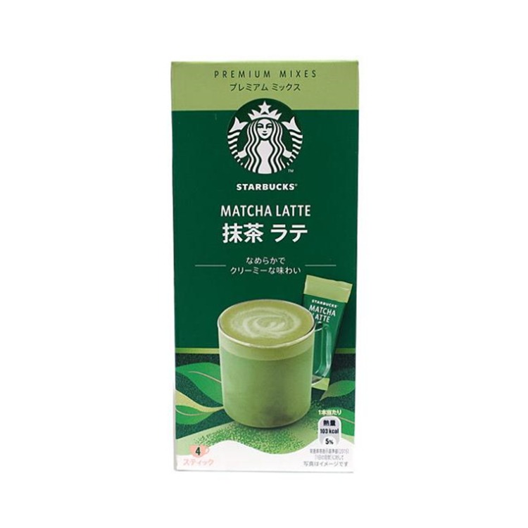 Get Nescafe Starbucks Premix Matcha Latte 4P Delivered | Weee! Asian Market