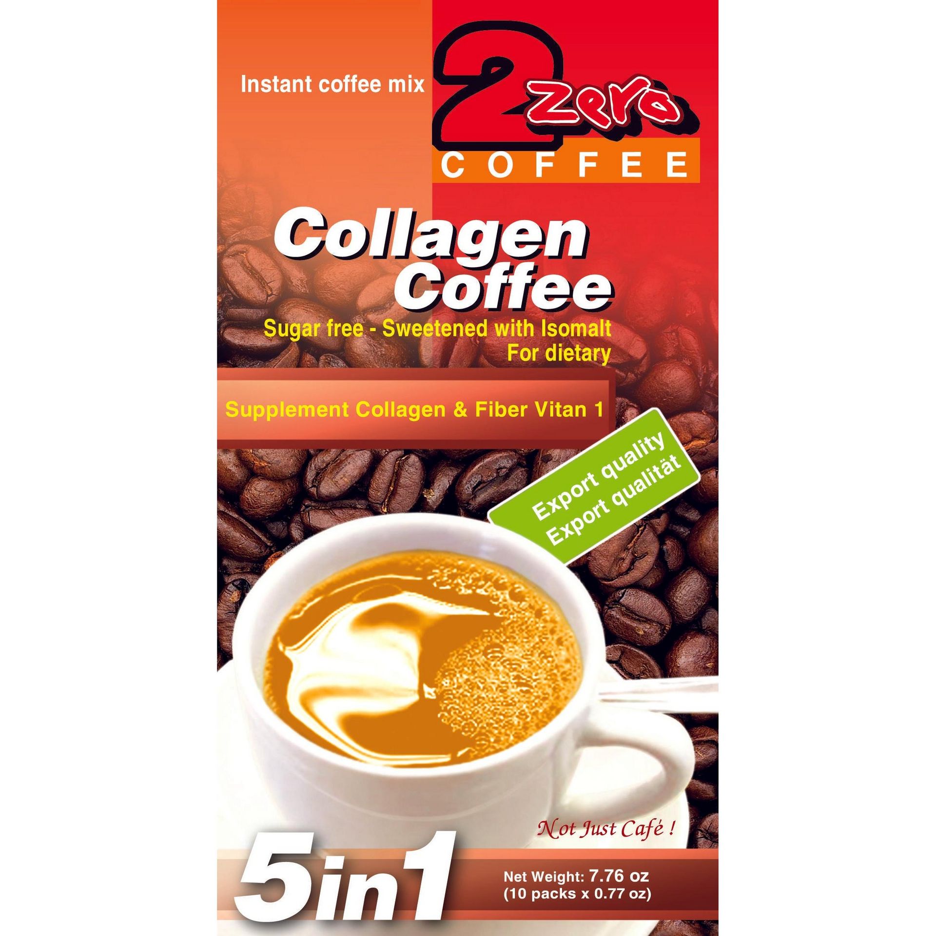Get 2 Zero Coffee 5 In 1 Diet 7.76oz Delivered | Weee! Asian Market