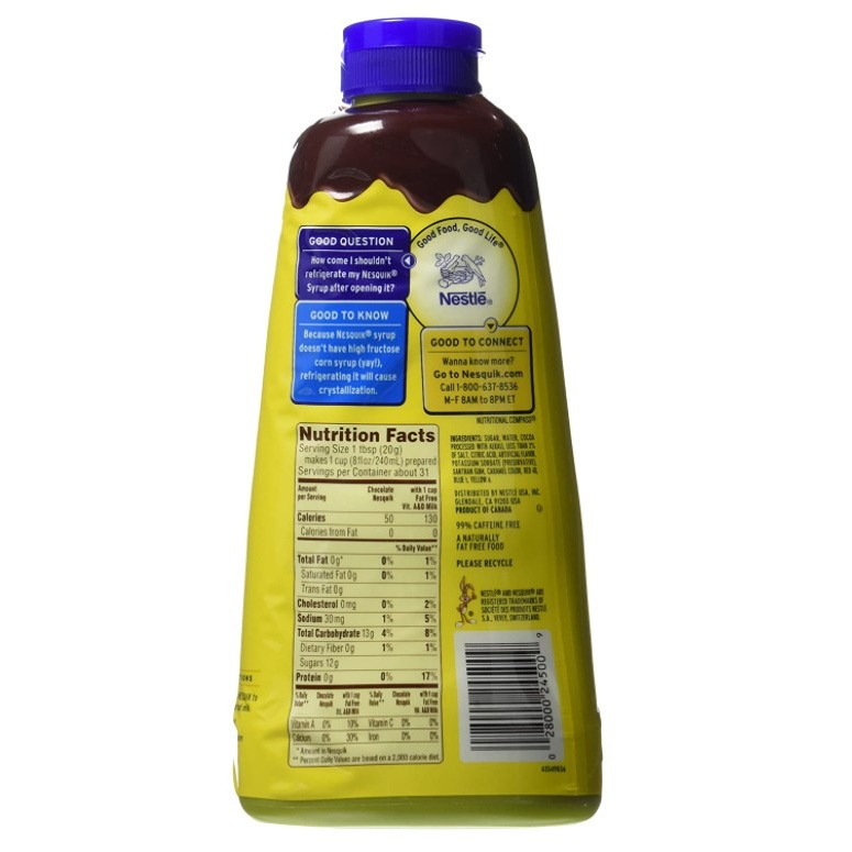 Nestle Nesquik Chocolate Syrup - Weee!