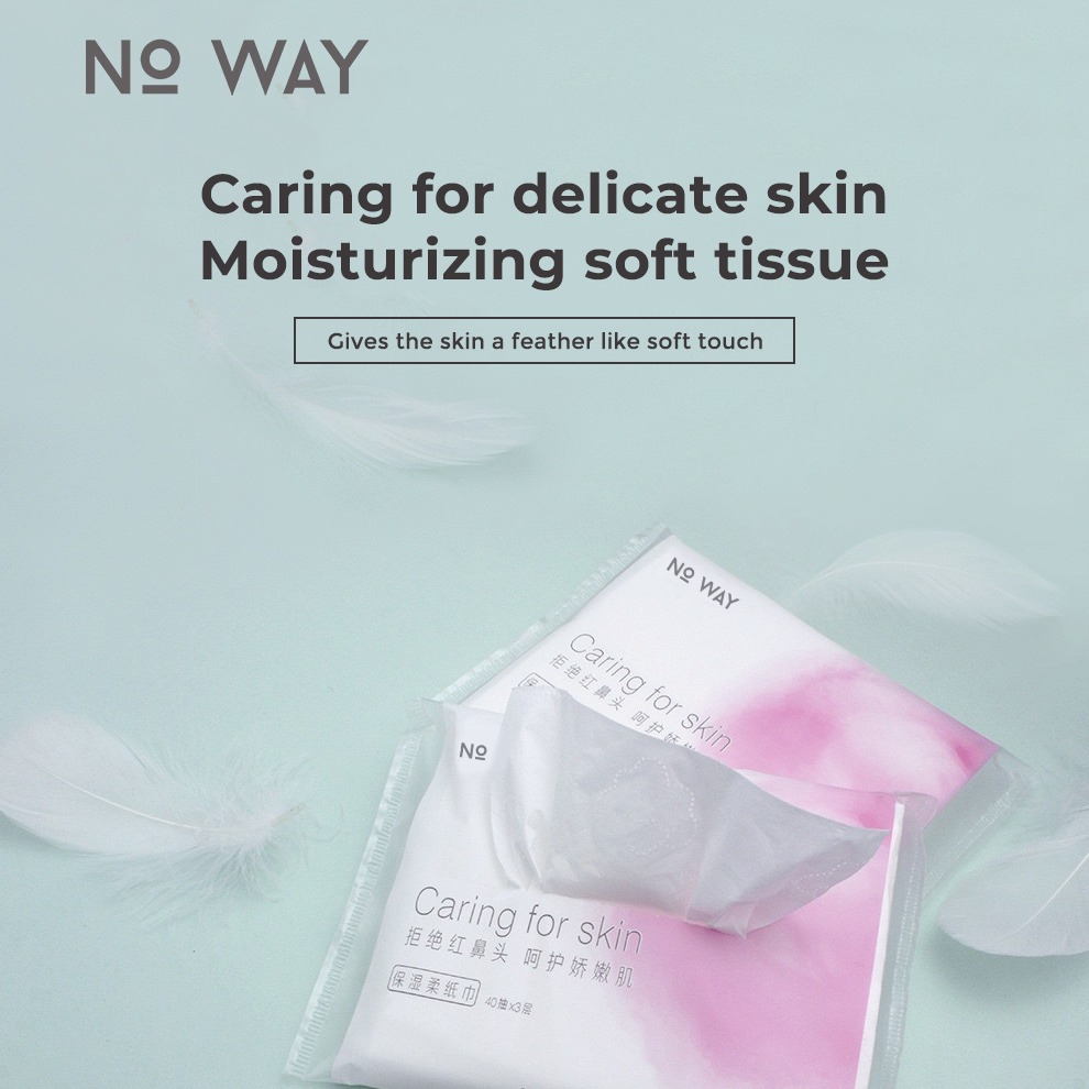 Get 40 Count-Soothing Lotion Facial Portable Tissues for Sensitive Skin ...