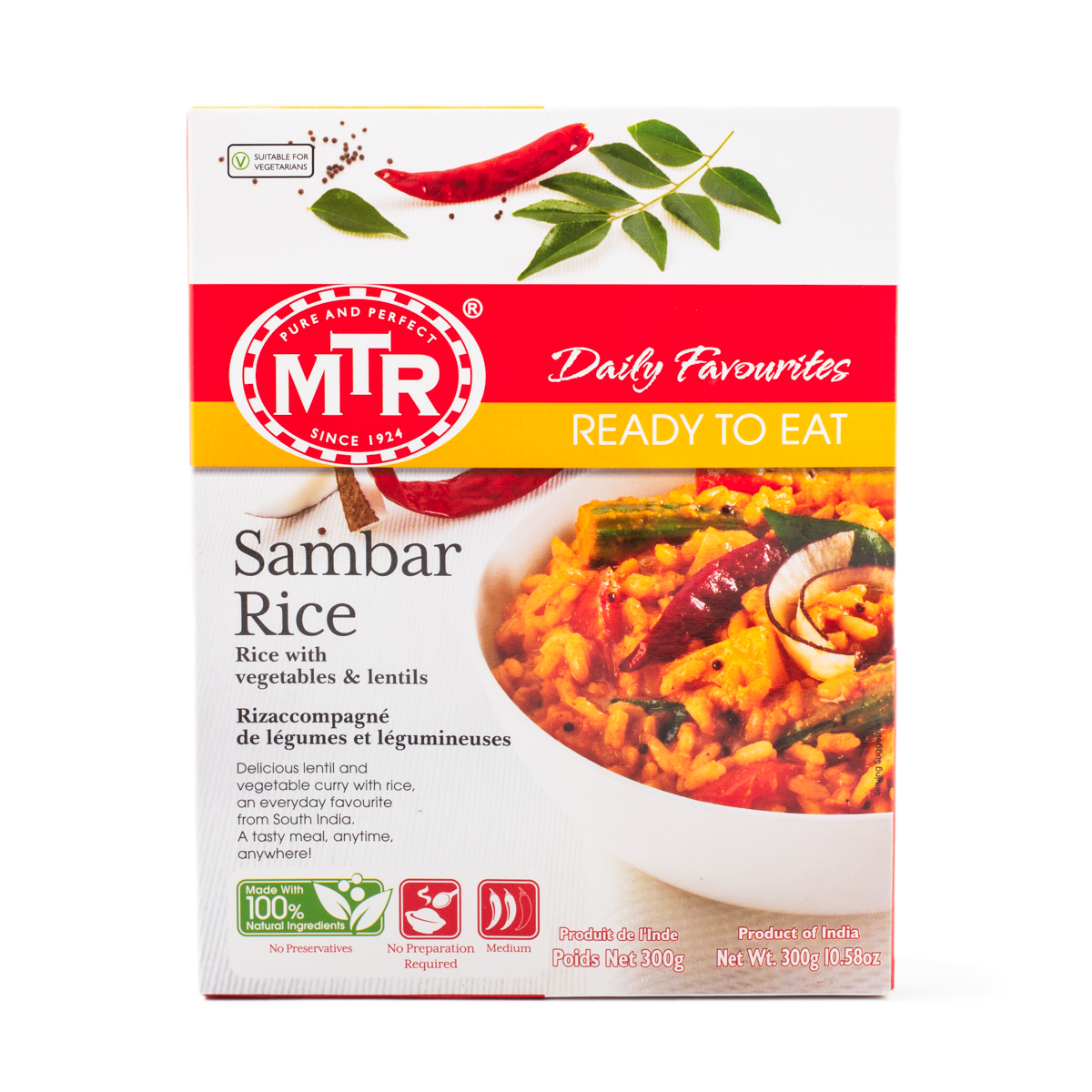 Get MTR Sambhar Rice Ready to Eat Delivered | Weee! Asian Market