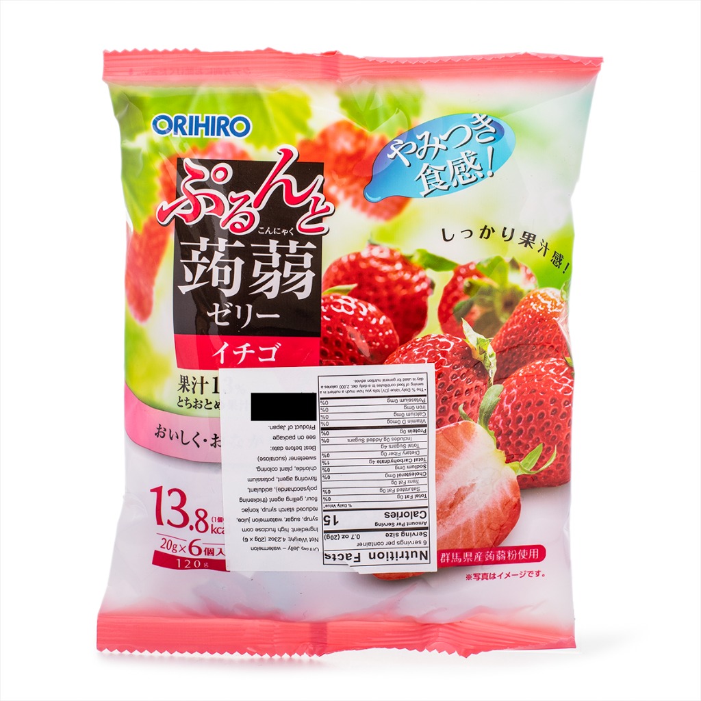 Get Orihiro Jelly Strawberry 6pcs Delivered | Weee! Asian Market