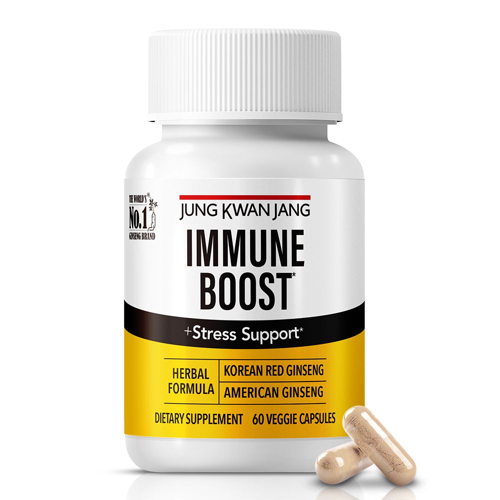 Get Immune Boost Capsules With Korean Red Ginseng Extract and American Ginseng Extract ...