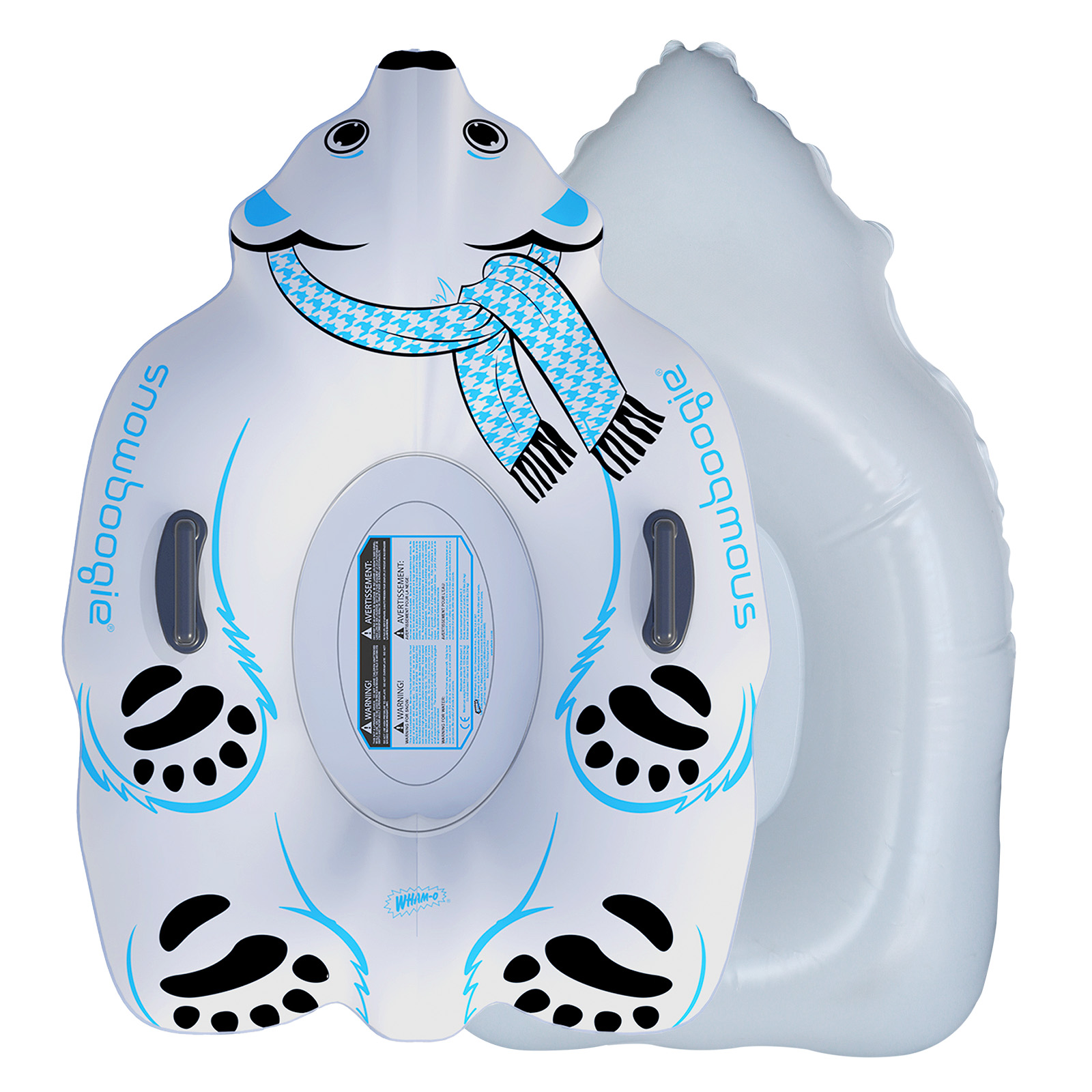 Get Wham-O Snowboogie Winter Snow Tube - Polar Bear Delivered | Weee ...
