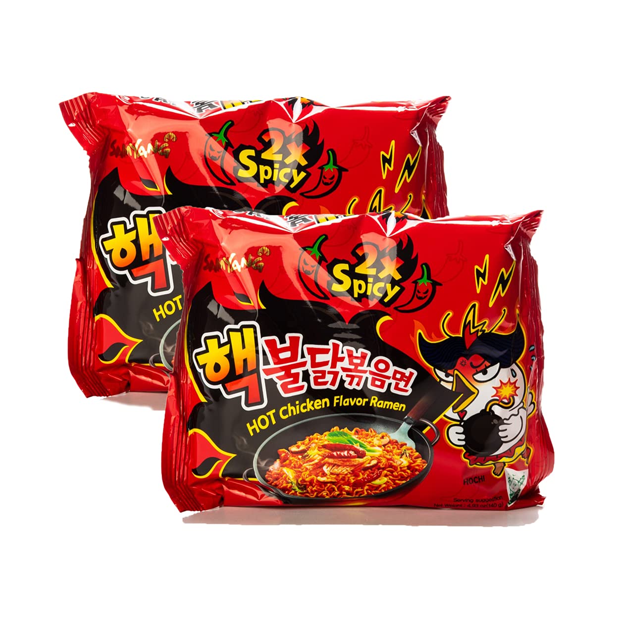 Samyang Buldak Jjajang Korean Spicy Hot Chicken Stir Fried Noodles 4
