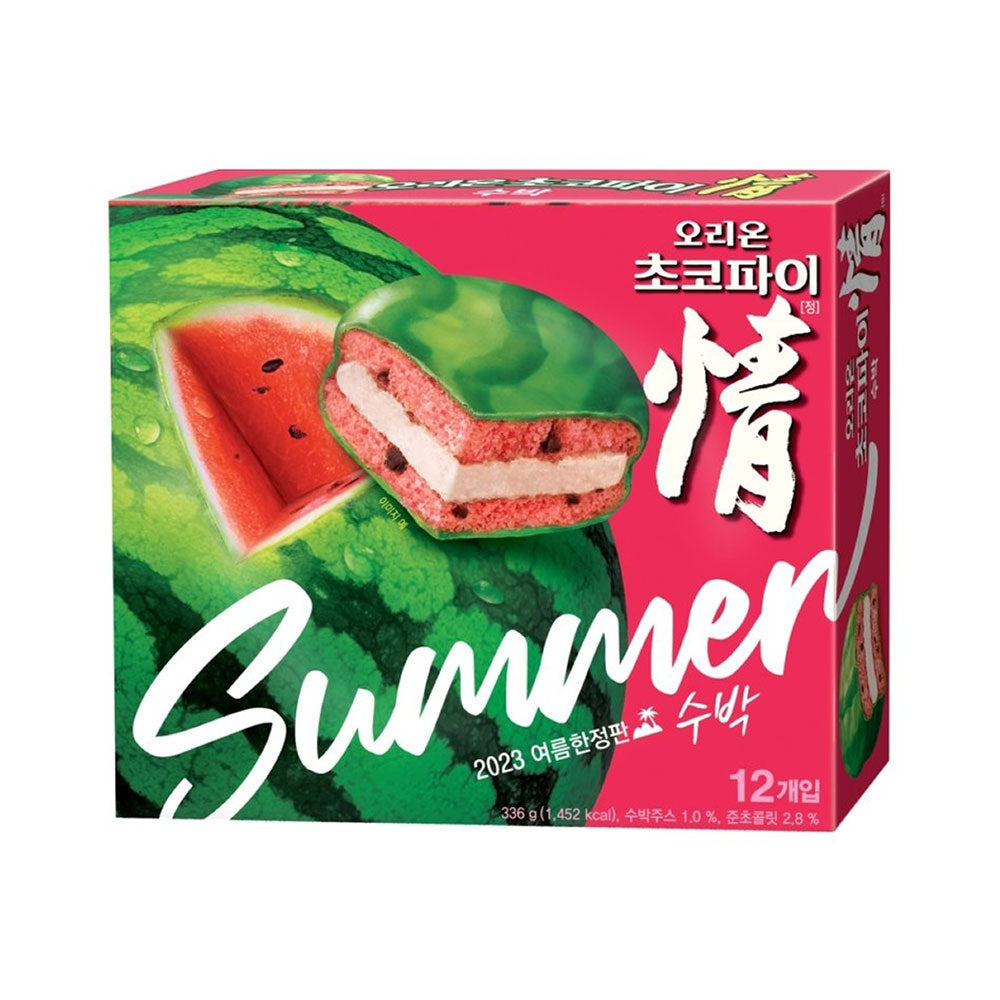 Get [Season Item]Orion Choco Pie Watermelon 28g x 12p Delivered | Weee! Asian Market