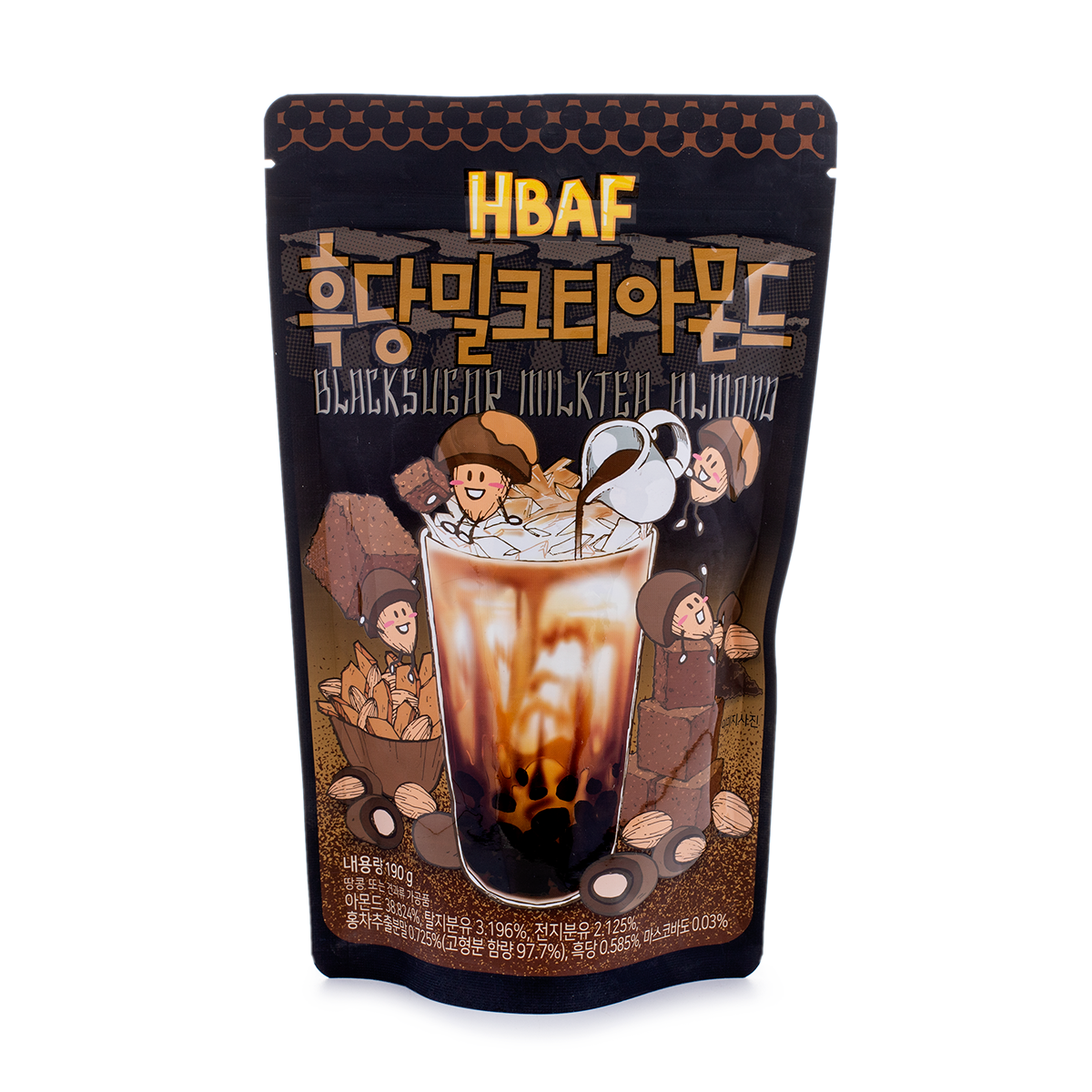 Get Hbaf Black Sugar Milk Tea Almond Delivered | Weee! Asian Market