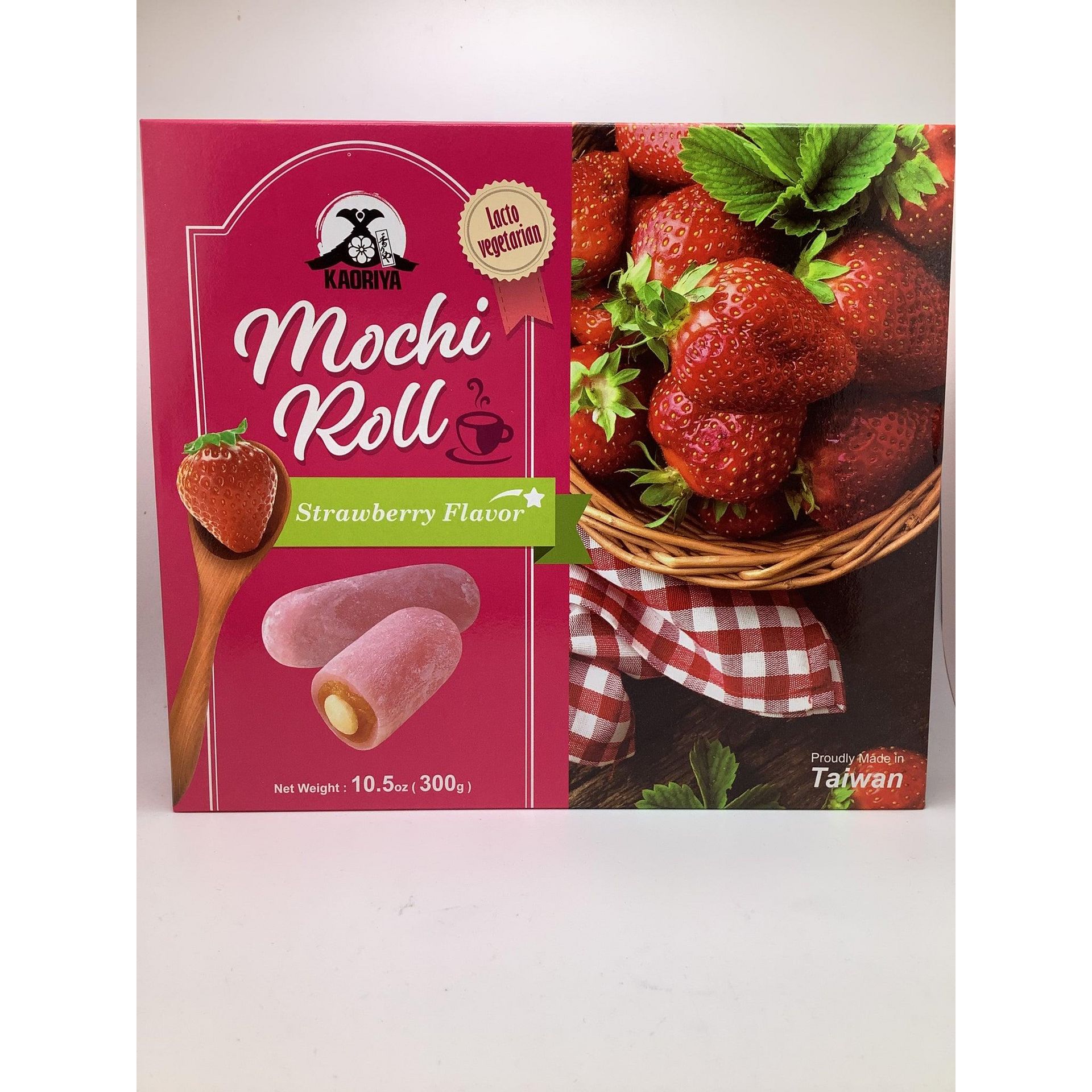 Get Kaoriya Strawberry Mochi Roll 300g Delivered | Weee! Asian Market