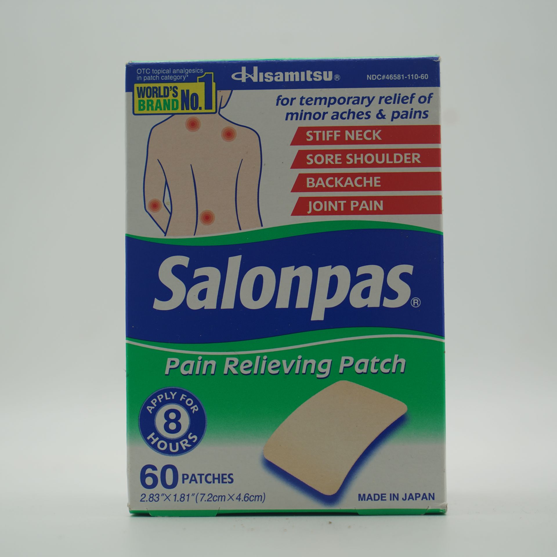 Salonpas pain relieving patch - Weee!