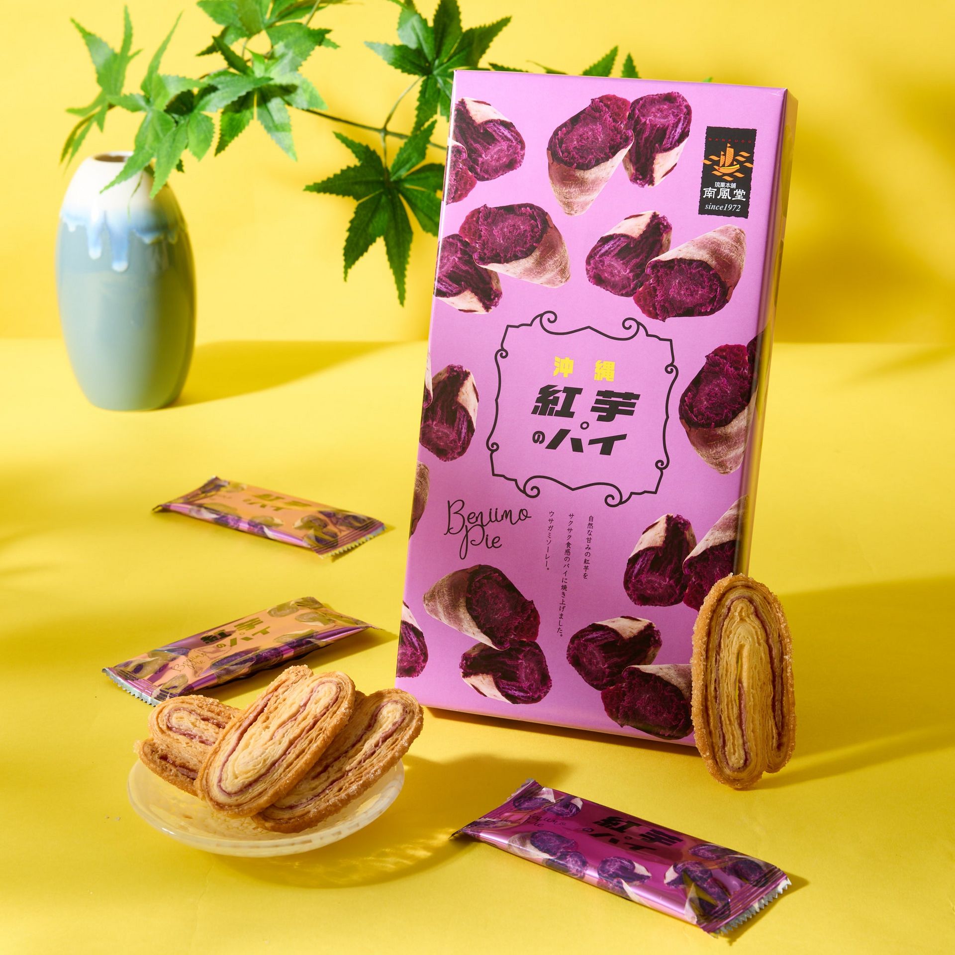 Get Okinawa Purple Sweet Potato Cookies (8 pieces) Delivered | Weee ...
