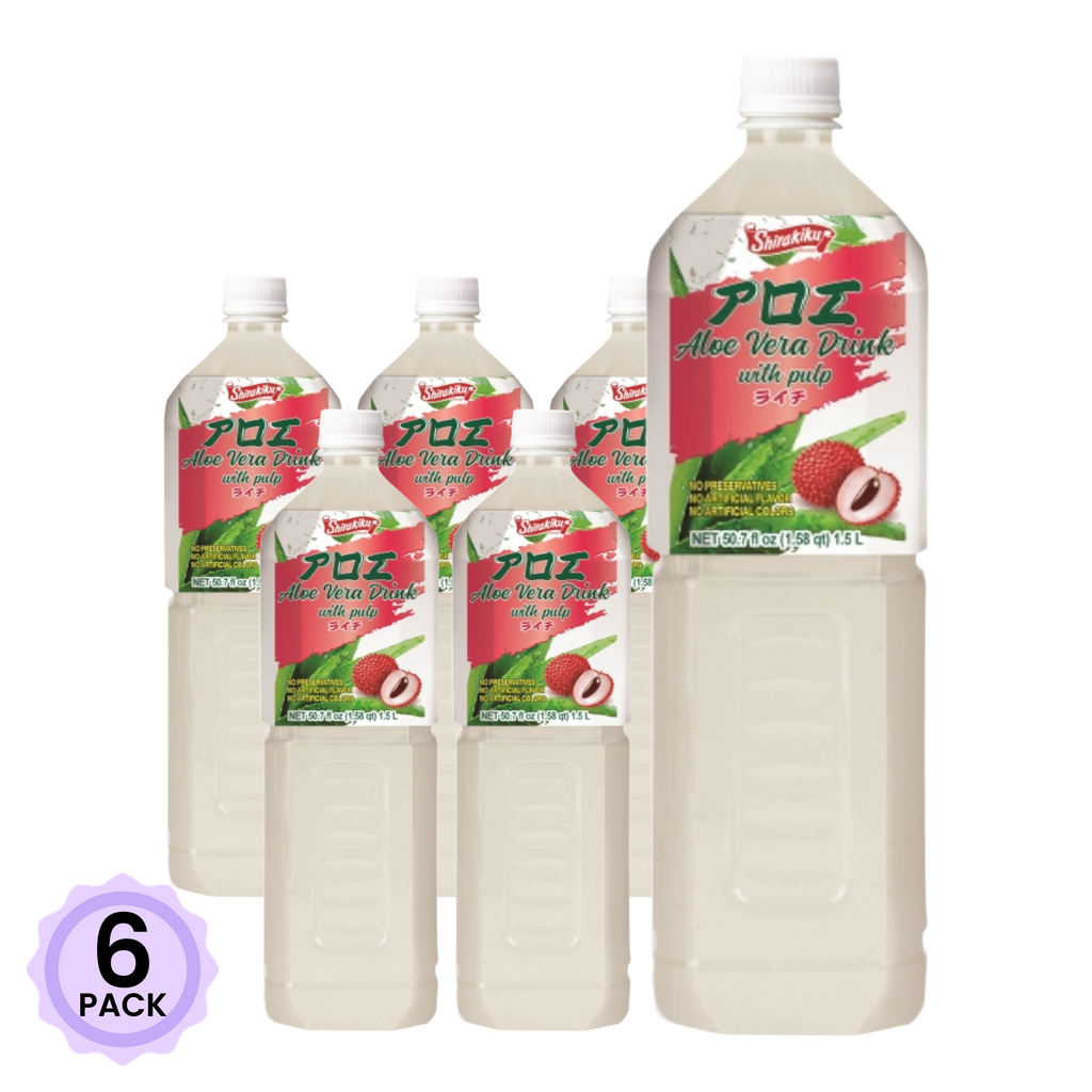 Get SK Aloe Drink 1.5L Lychee 50.7 fl.oz*6 pack Delivered | Weee! Asian ...