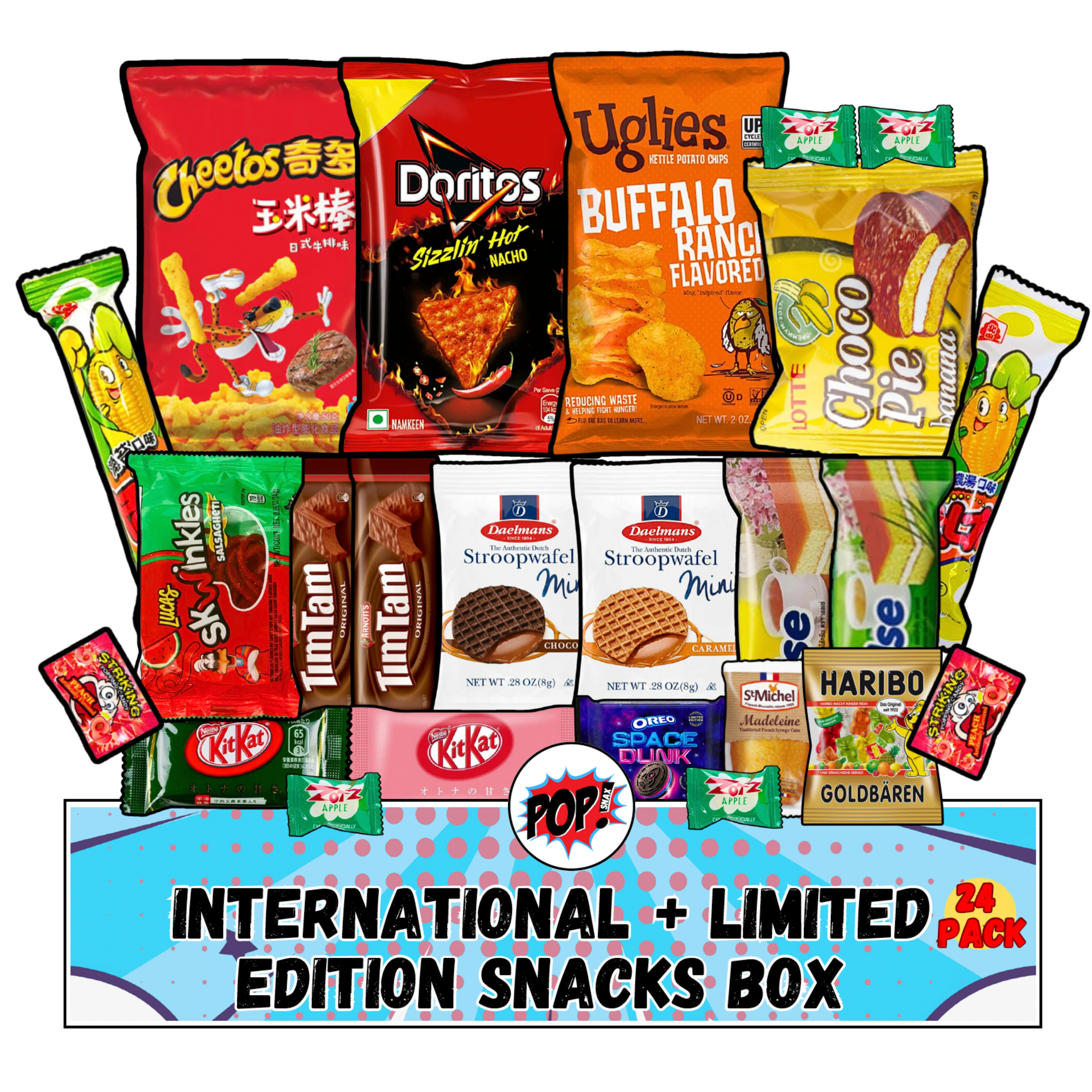 Get Global Delights 24-Pack Snack Box Delivered | Weee! Asian Market