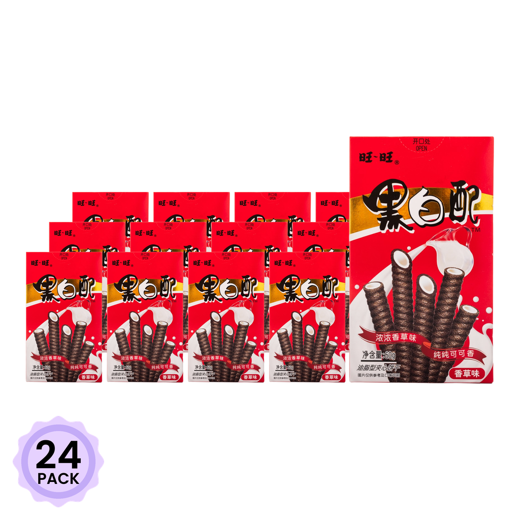 Get Want-Want Biscuit Roll Vanilla Flavor 60 g*24 pack Delivered | Weee ...