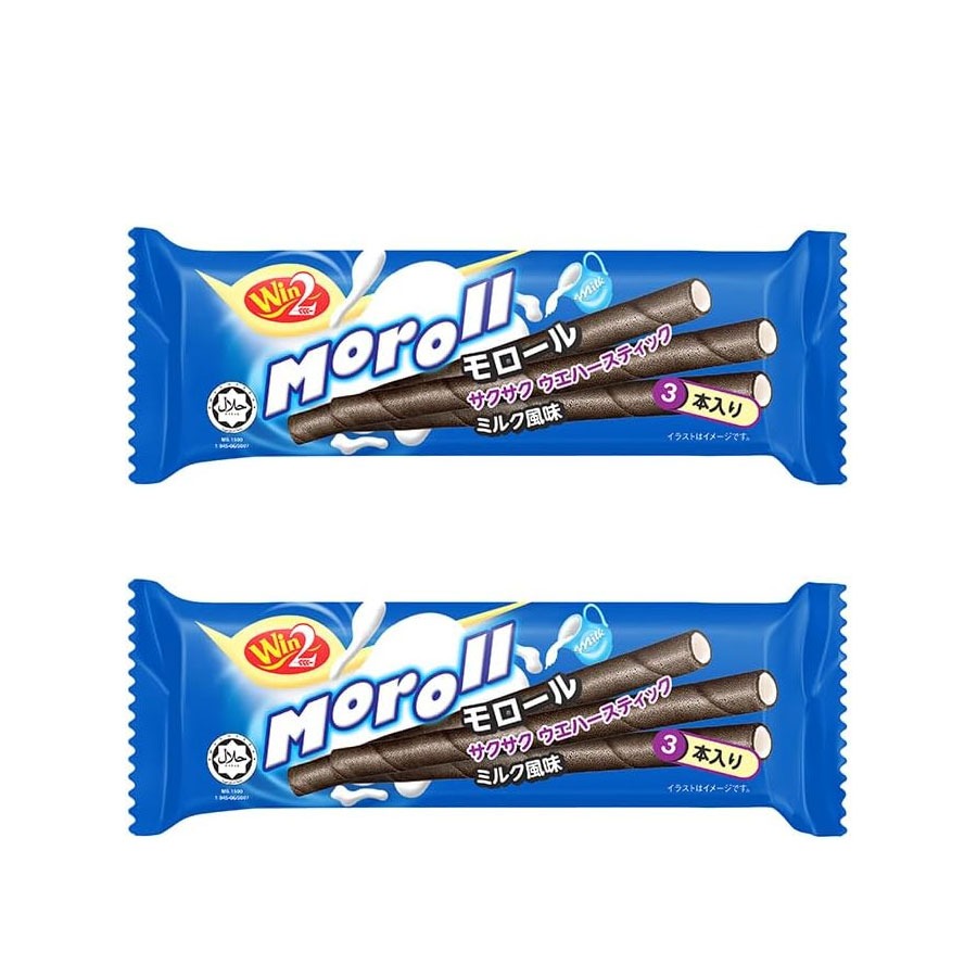 Get Moroll Milk Flavor Crispy Cream-Filled Wafer Roll 1 each Delivered ...