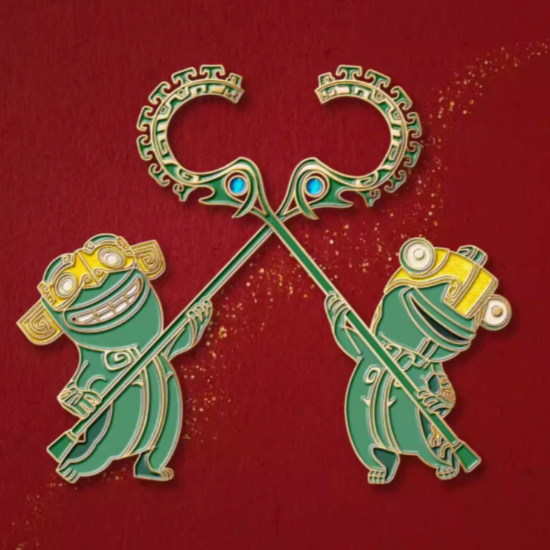 Get Nezha 2 movie peripheral boundary beast Metal magn Delivered | Weee ...