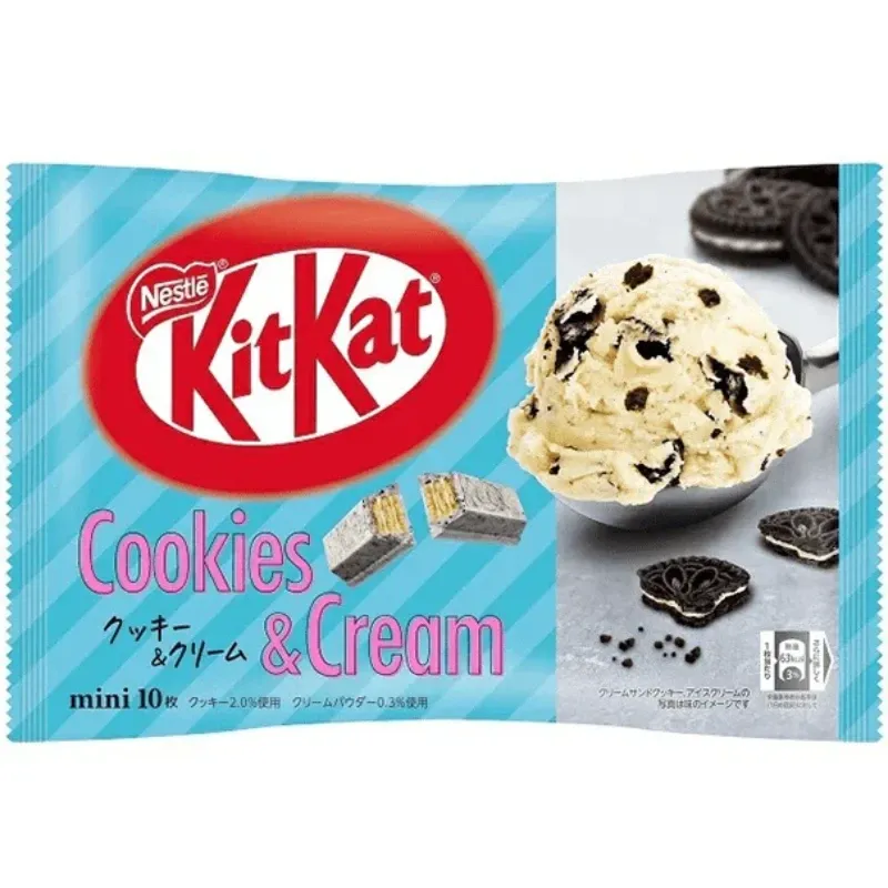 Get NESTLE JAPAN KIT KAT Oreo Cookies And Cream 10 pcs Delivered | Weee ...