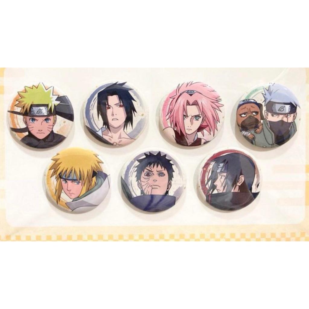Get NARUTO Shippuden Character Badge Collection Delivered | Weee! Asian ...