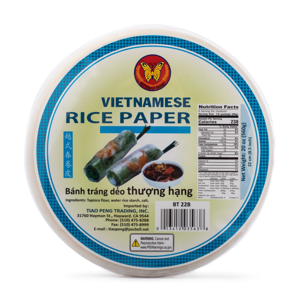 Weee! - Butterfly Brand Tapioca Rice Paper 22cm