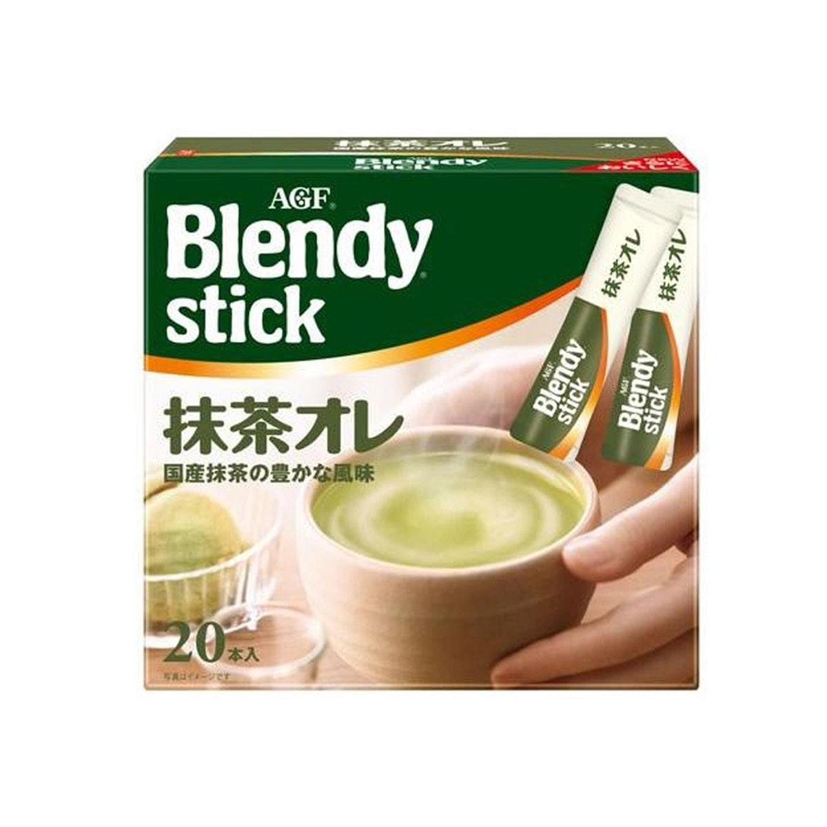 Get AGF Blendy Stick Matcha au Lait 20 pieces Delivered | Weee! Asian Market