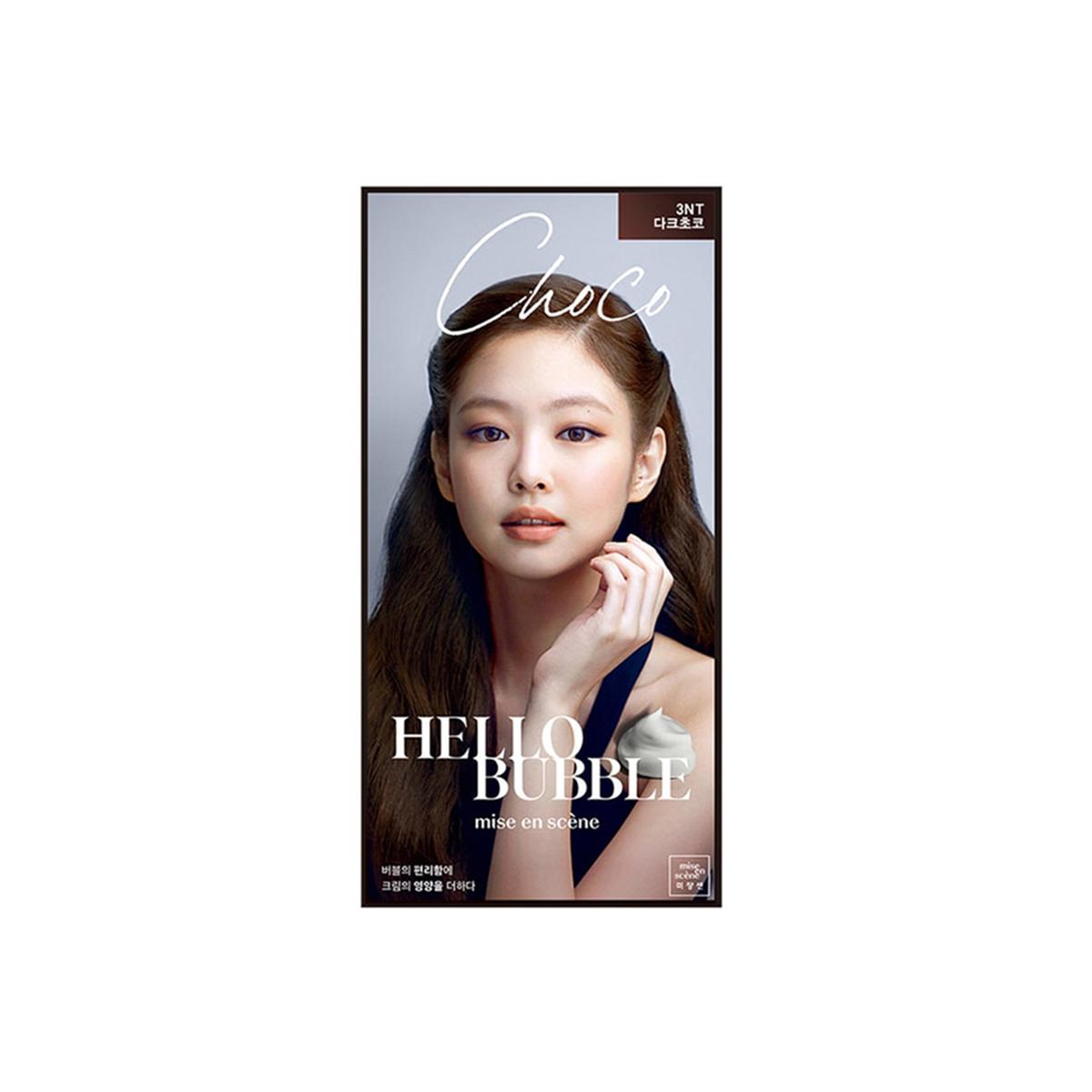 Get Hello Bubble Foam Hair Dye Gentle #Color 3NT Dark Choco Delivered ...