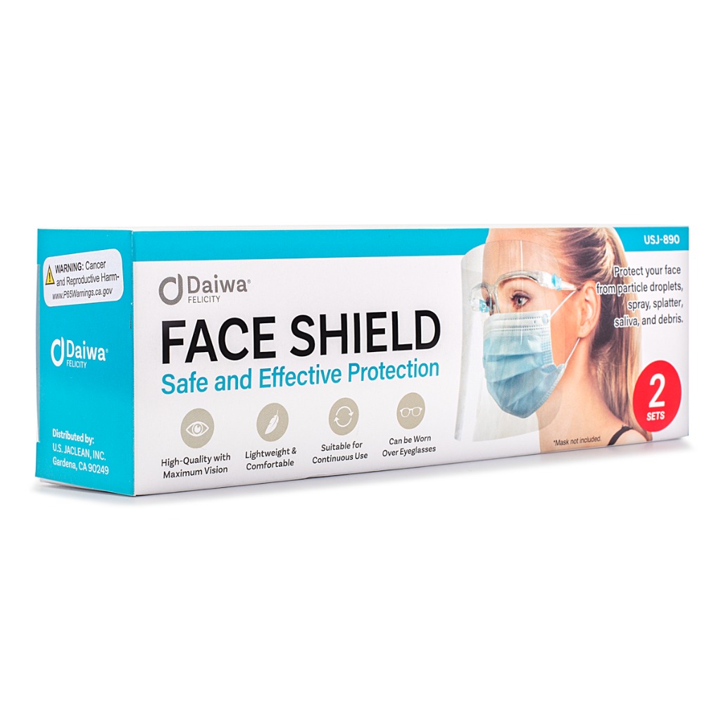 Get Felicity Sanitary Face Shield, 2 Sets Delivered | Weee! Asian Market