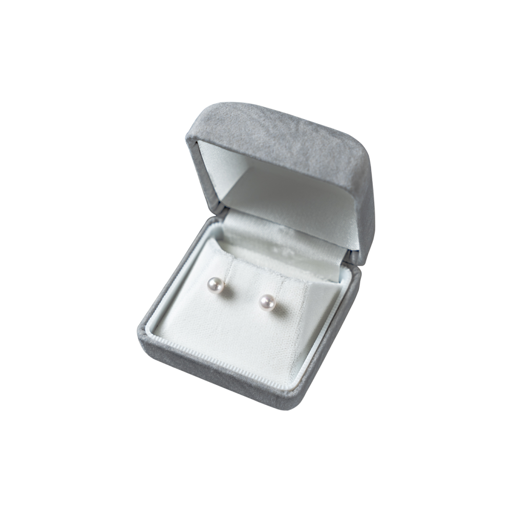 Get K18 Akoya pearl baby pearl earrings Delivered | Weee! Asian Market