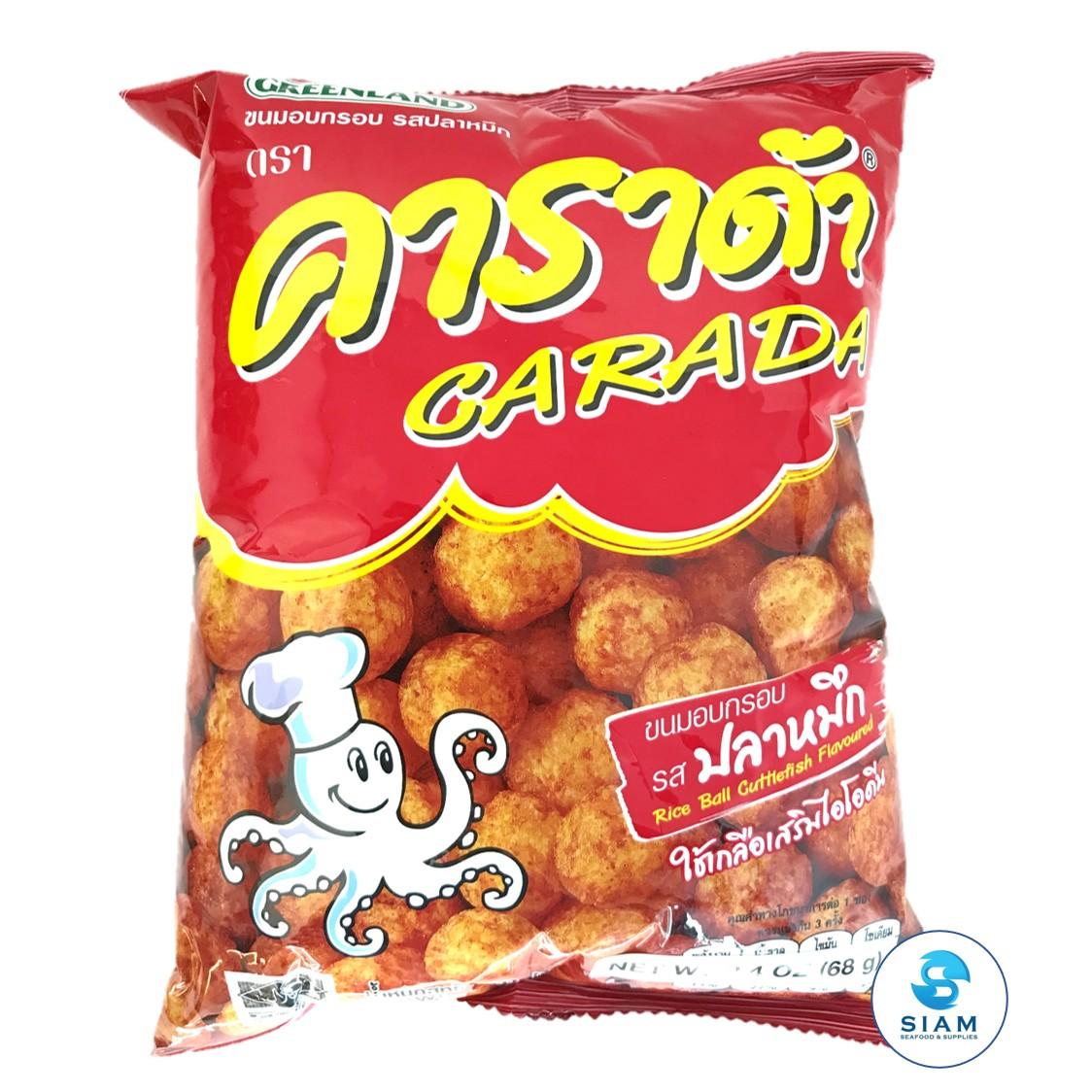 Get Carada Rice Ball Snack, Cuttlefish Flavor, Thai Snack Delivered ...