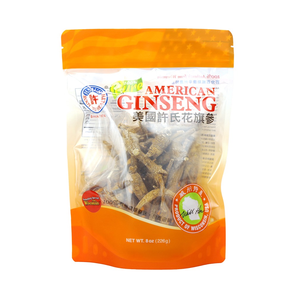 Get HSU'S 5-year American Ginseng Ungraded Roots 8oz 1 each Delivered ...