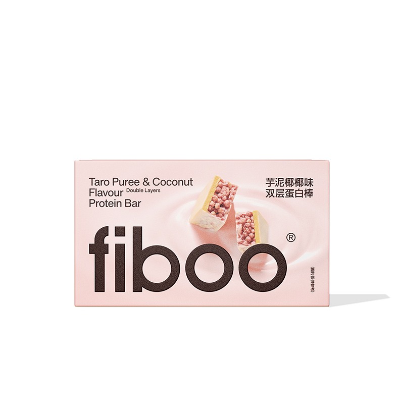 Get FIBOO Protein Bars #Taro Puree & Coconut Flavor3ps Delivered | Weee ...
