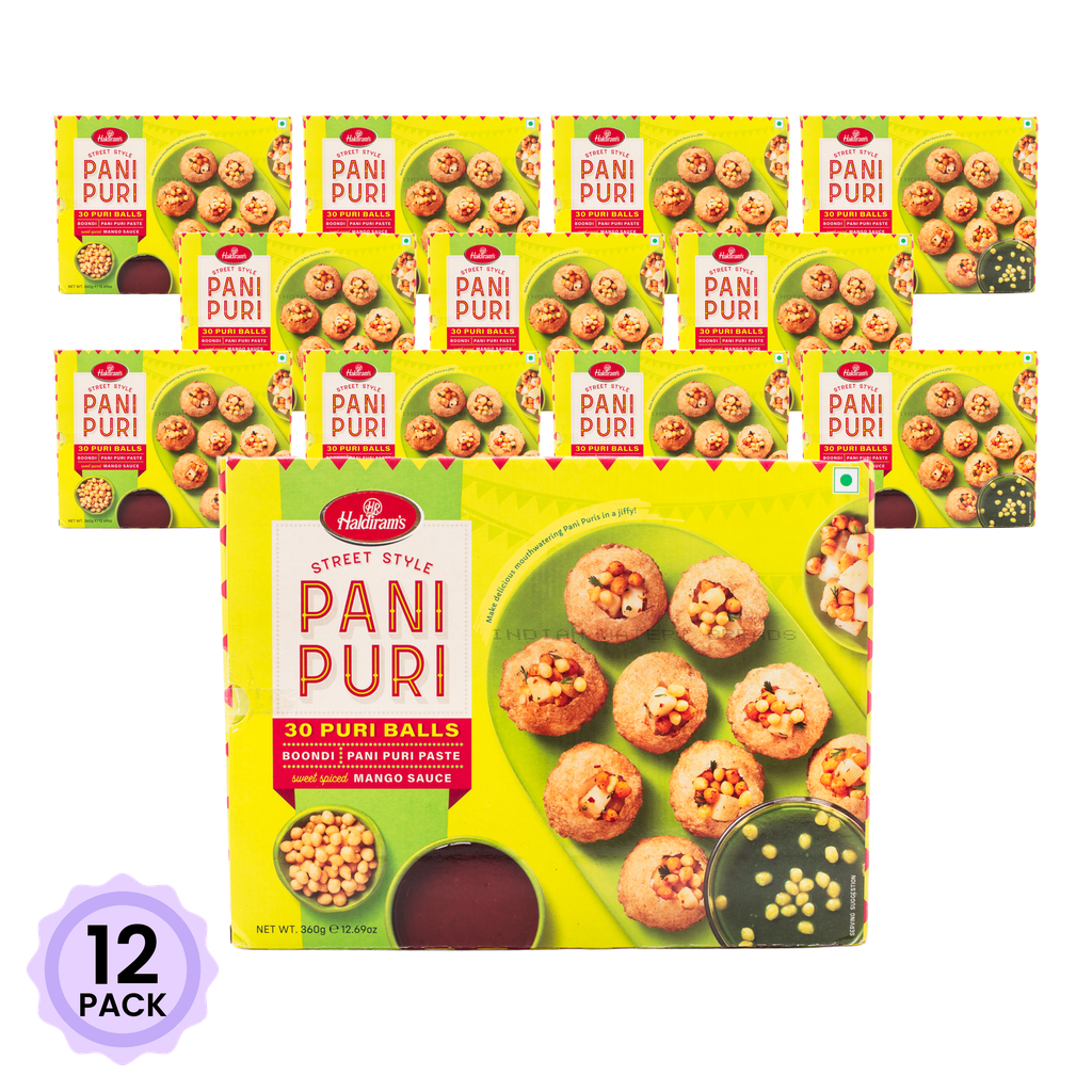 Get Haldiram Pani Puri Kit 360 g*12 pack Delivered | Weee! Asian Market