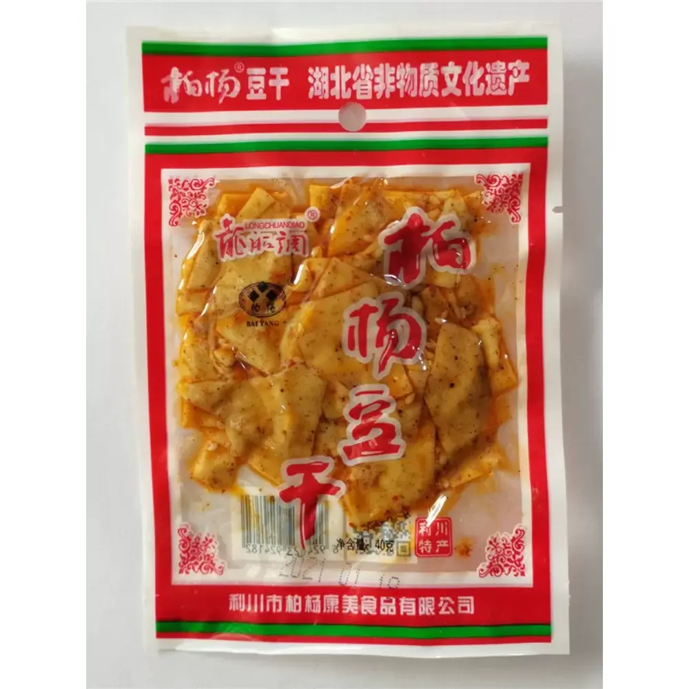 Get Baiyang bean dry original spicy flavor dried bean curd spicy snacks ...